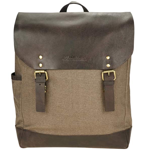 Laptop-Rucksack braun-mokka THE URBAN COLLECTION