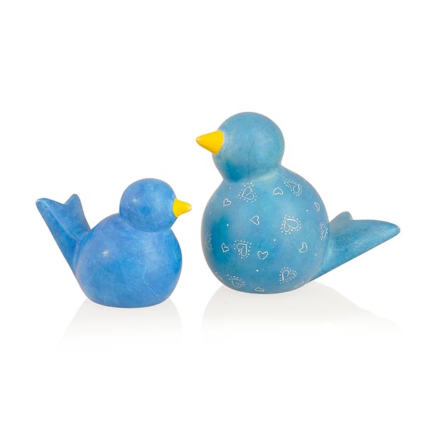 Kleiner Spatz 9cm (Stückpreis), Speckstein | 221641